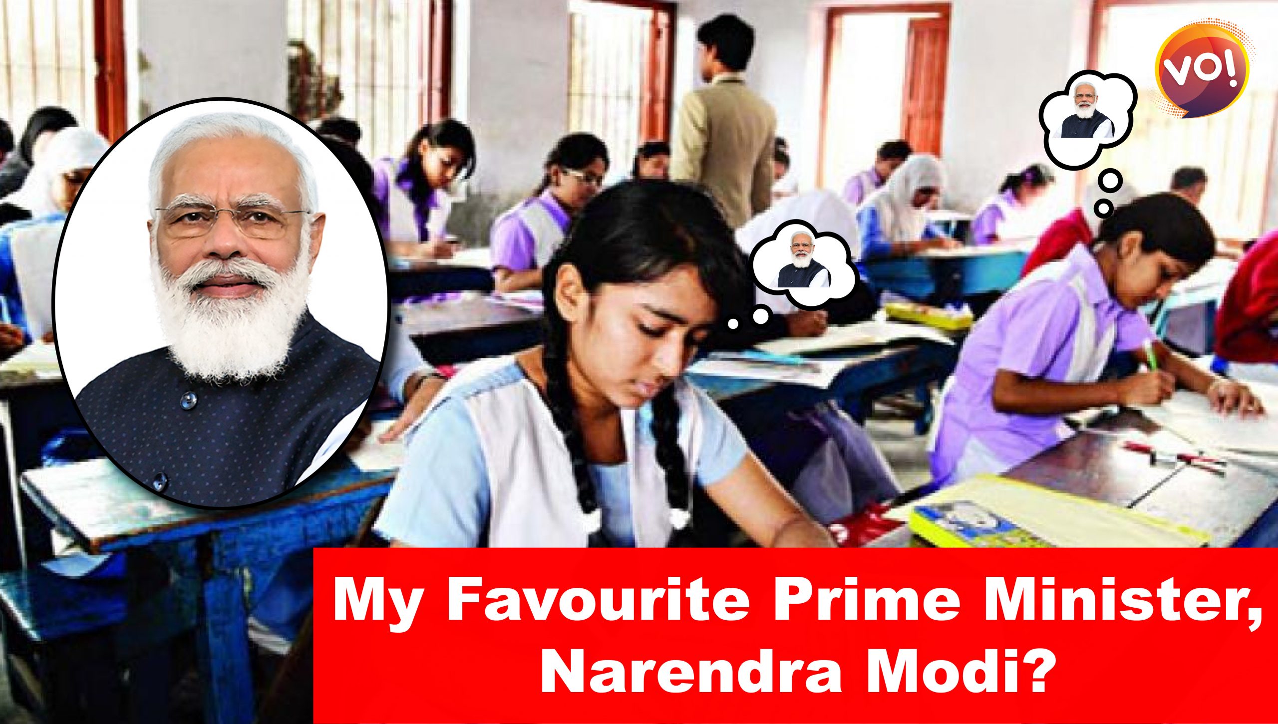 Students told to write on PM Modi, and why is he ‘best’! - Vibes Of India