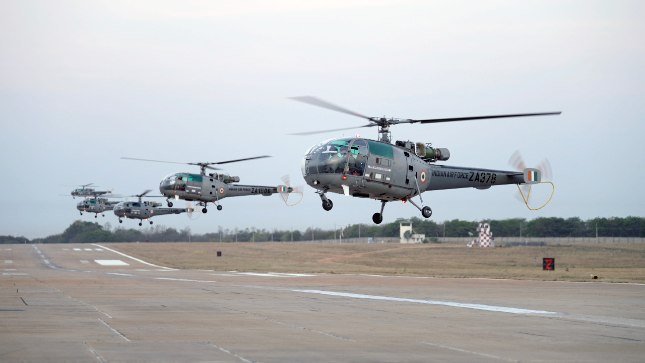 Chetak Helicopter Completes 60 Years In Service, IAF To Celebrate ...