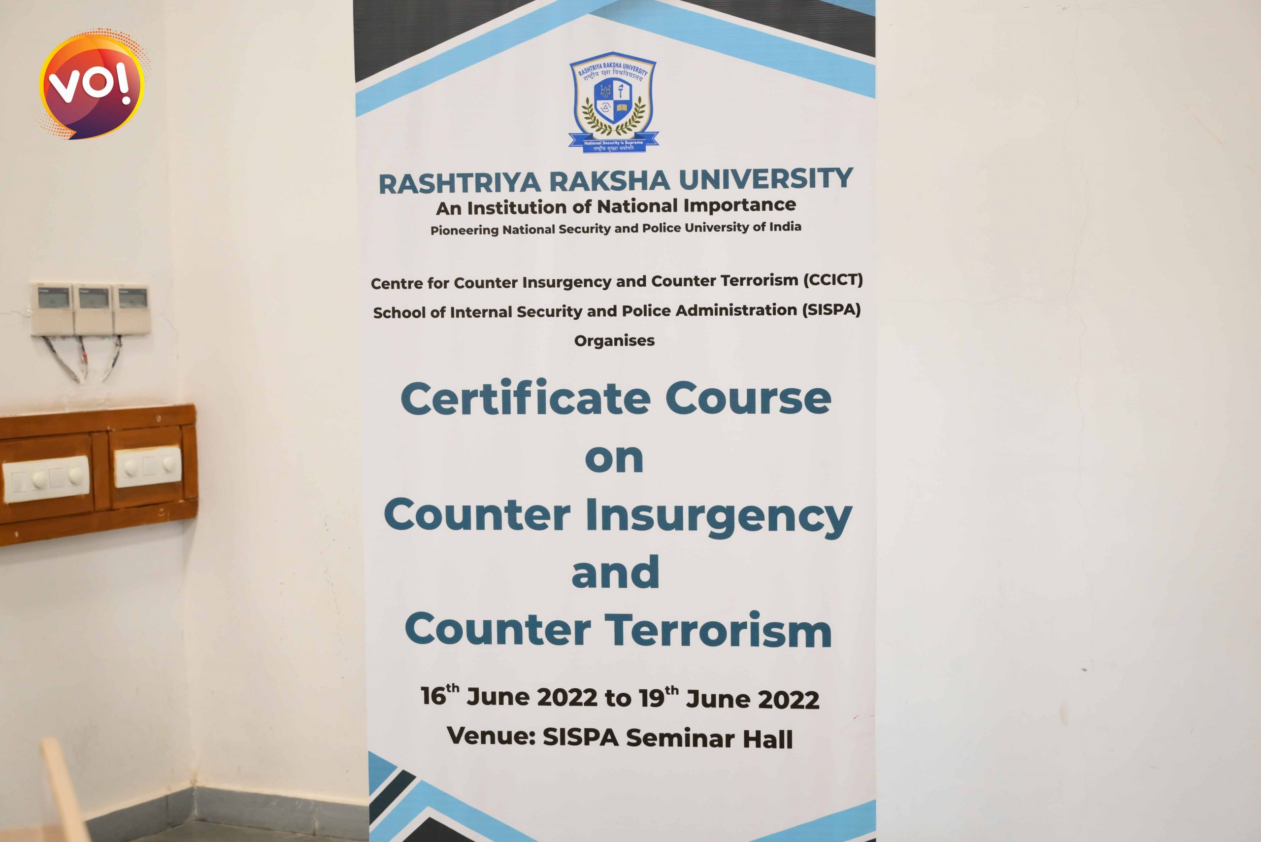 SISPA Opens Certificate Course On Counter Terrorism - Vibes Of India