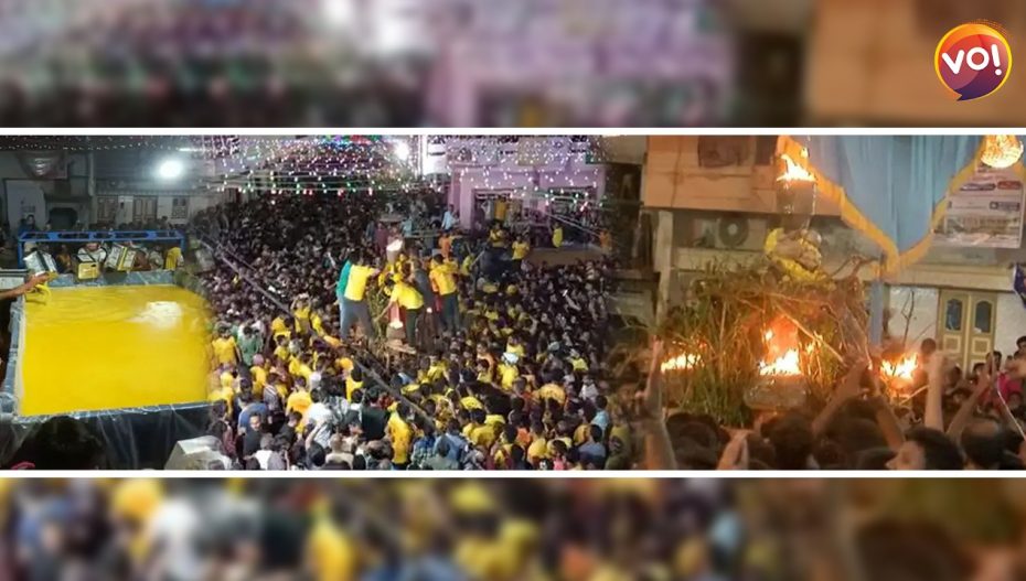 Millions Of Litres Of Ghee Stream Into Rupal Village To See Mother's Chariot