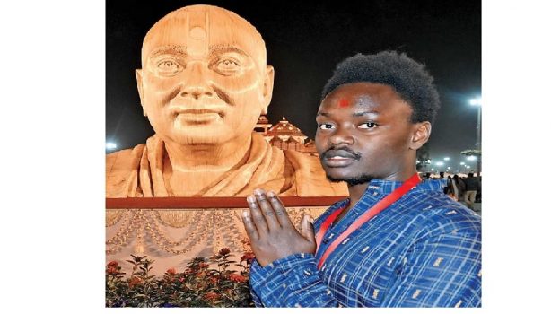 27-Year-Old African Man Follows Swaminarayan Sect