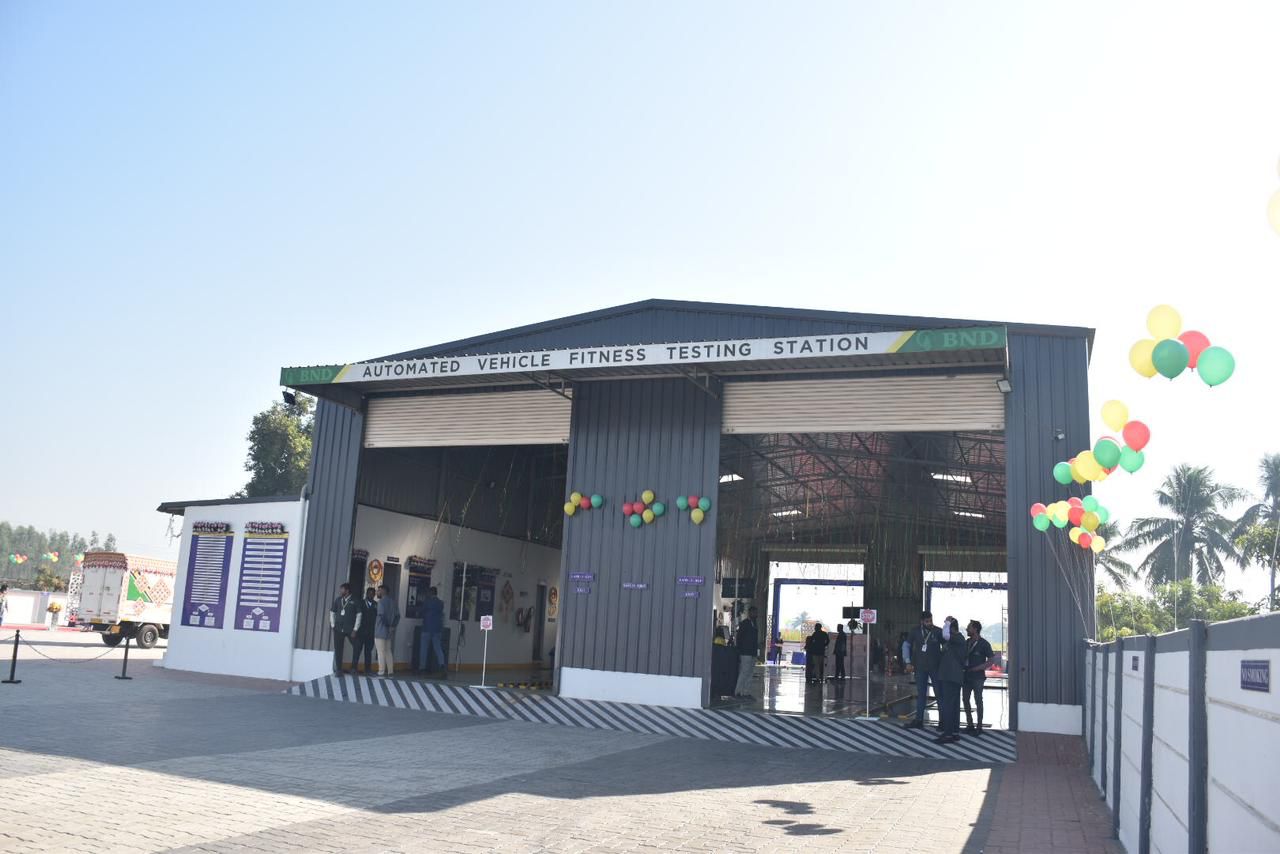 India's First Automatic Vehicle Fitness Testing Station In Gujarat