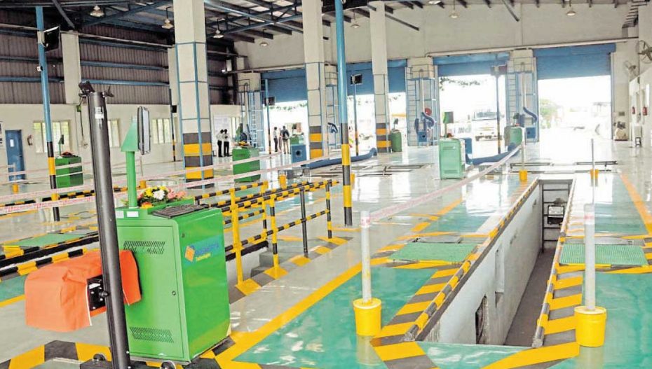 A vehicle is issued a fitness certificate after thorough examination at ...