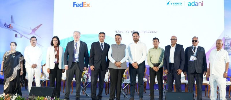 FedEx Breaks Ground On A Fully Automated Air Cargo Hub At Navi Mumbai ...
